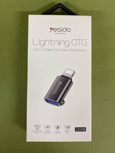 OTG Yesido GS14 lightning USB (ID#1785567717), цена: 330 ₴, купити на Prom.ua