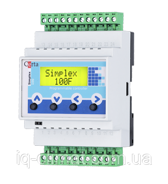 Simplex 100F вільно програмований контролер для системи вентиляції ...