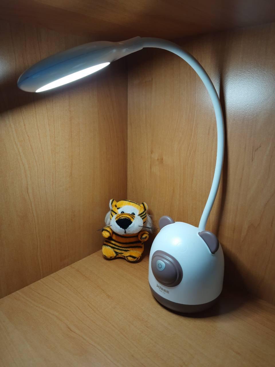 Настольная аккумуляторная LED лампа TGX-L3 4W 200Lm 4000K, USB (1,2м ...