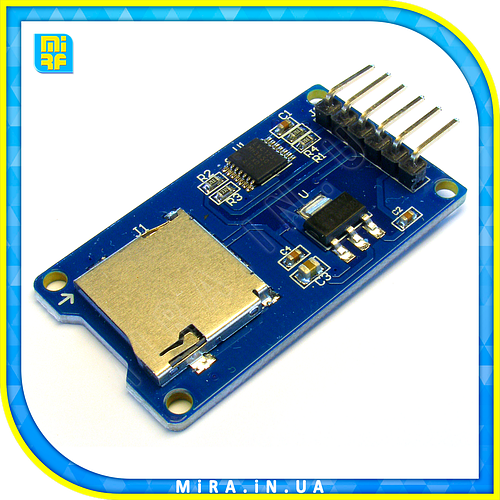 Купить Модуль Micro SD SPI, цена 44 ₴ — Prom.ua (ID#1734251568)