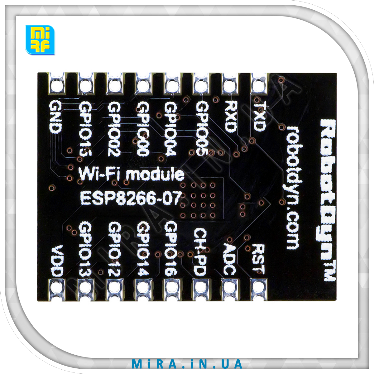 Модуль ESP-07 ESP8266 Wi-Fi RobotDyn (ID#1734251583), цена: 337 ...