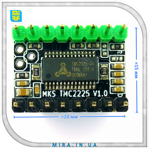 Купить Драйвер шагового двигателя MKS TMC2225 v1.0, цена 273 грн — Prom.ua (ID#1734251924)