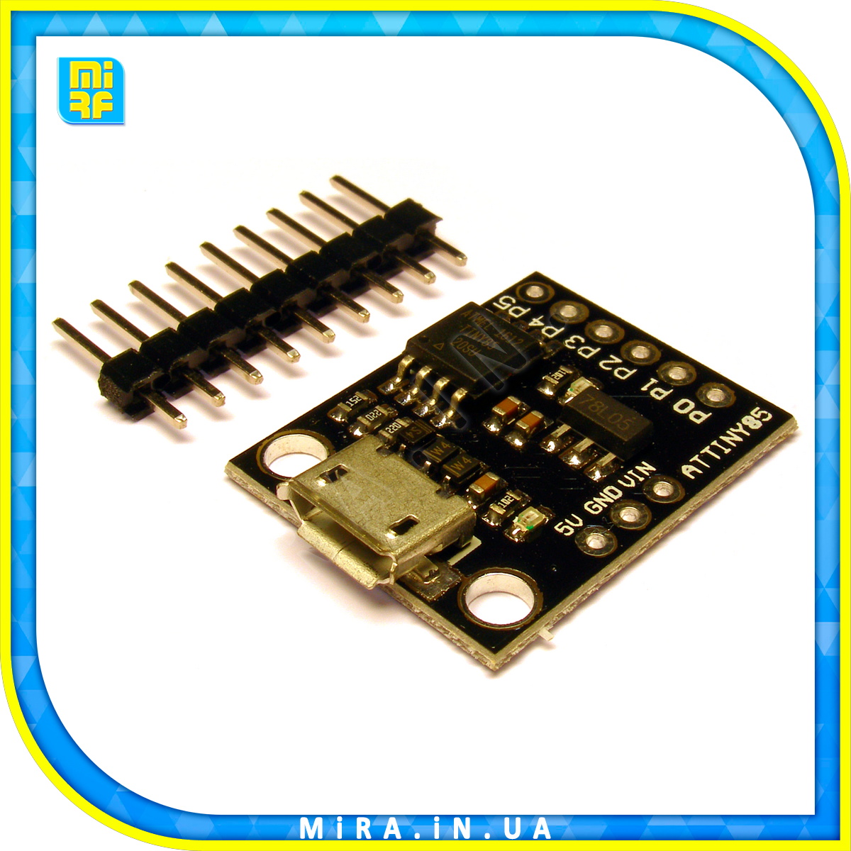 Микроконтроллер Attiny85 micro USB Digispark, цена: 213 ₴, купить на ...
