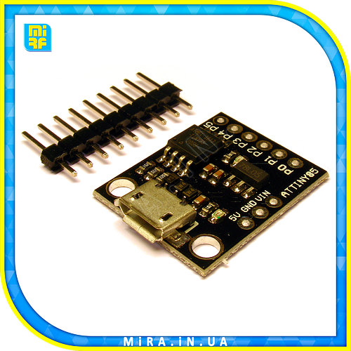 Микроконтроллер Attiny85 micro USB Digispark, цена: 213 ₴, купить на ...