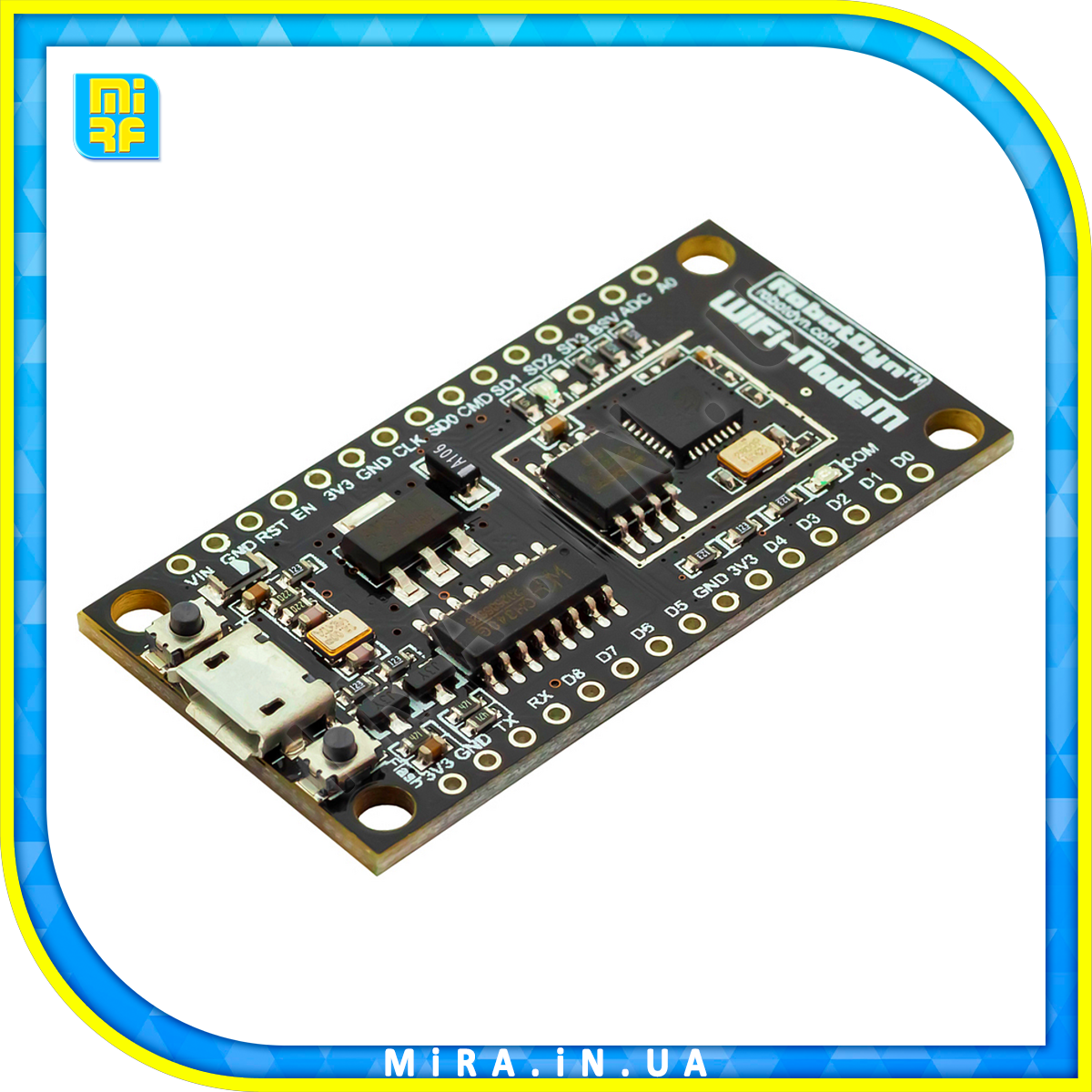 Мікроконтролер NodeMCU V3 ESP8266 32 Мб (CH340) RobotDyn: продаж, ціна ...