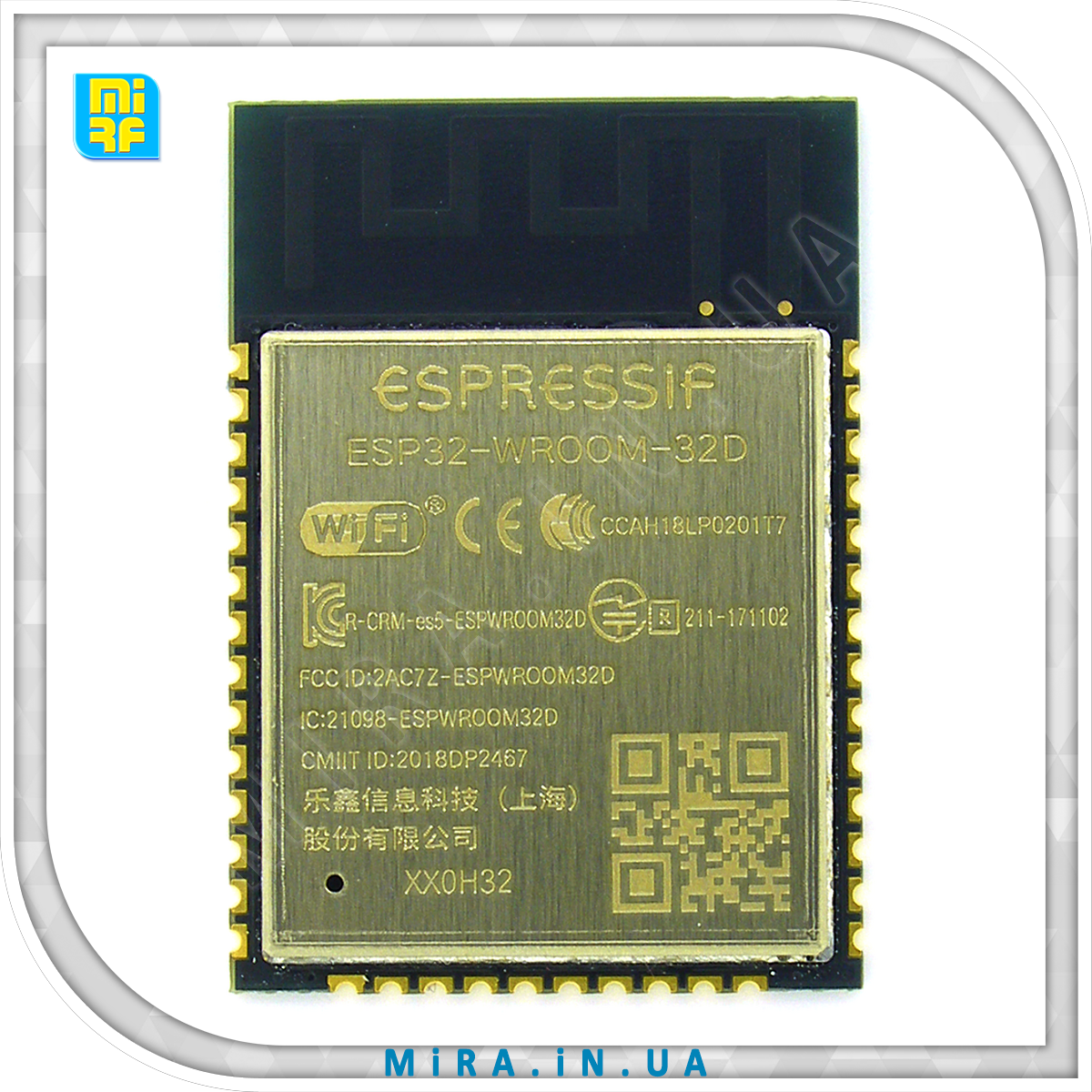 Купити Модуль ESP32-WROOM-32D 4Мб Wi-Fi Bluetooth, ціна 195 ₴ - Prom.ua ...