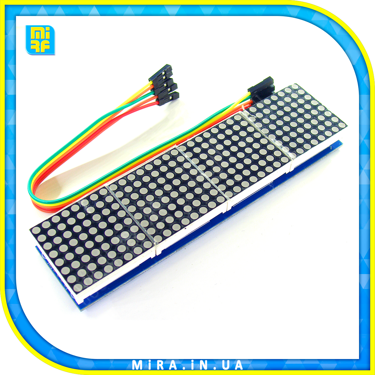 Модуль MAX7219 Светодиодная Матрица 8х32 Красная — Купить Недорого на ...