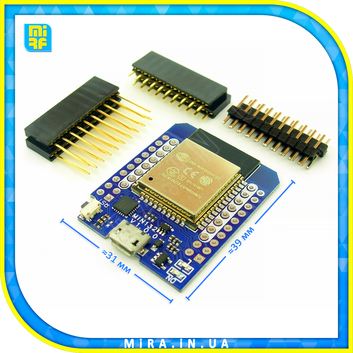 Модуль MH-ET LIVE D1 mini ESP32 (ID#1734252084), цена: 337 ₴, купить на ...