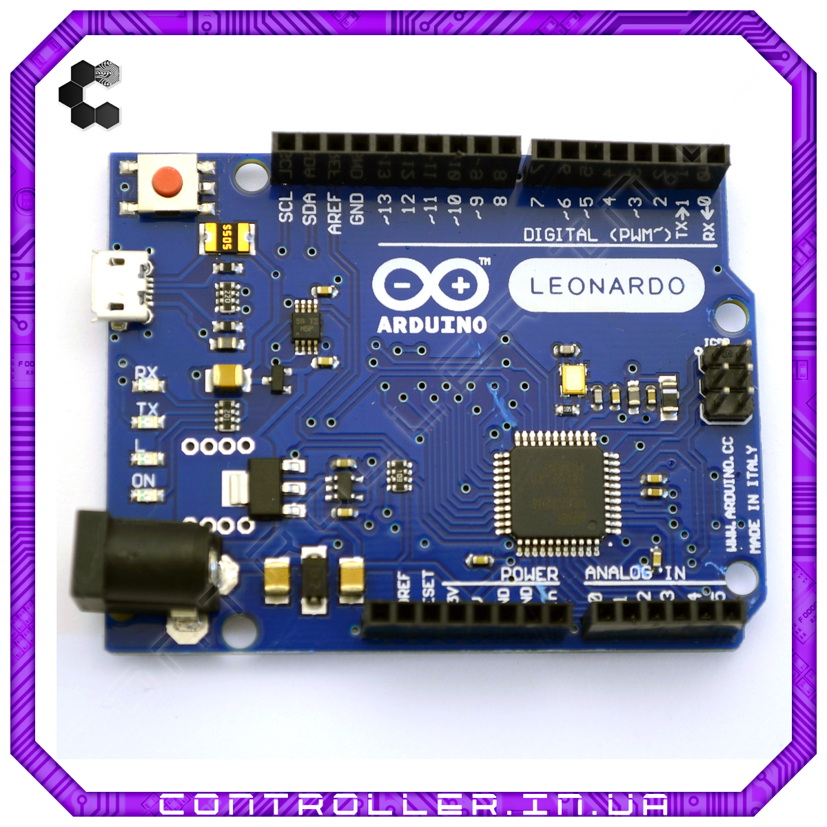 Мікроконтролер Arduino Leonardo R3 — Купити Недорого на Biglua 346622811