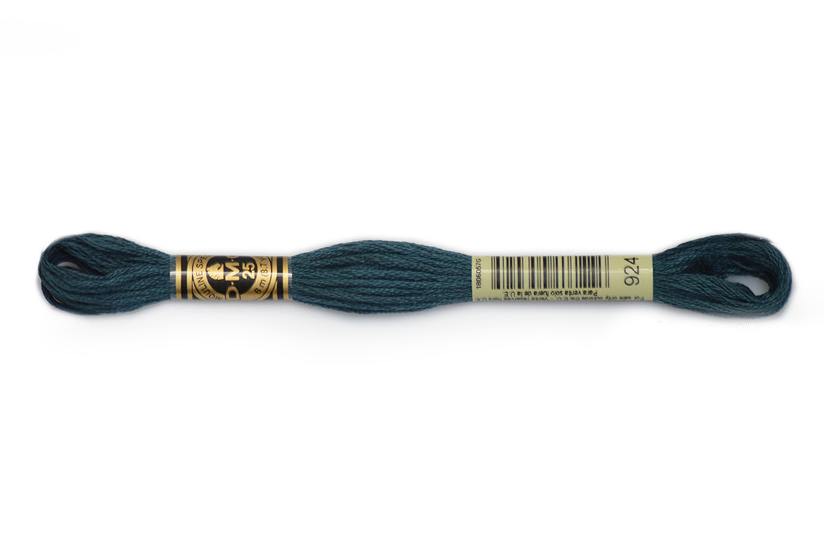 Нитка Муліне DMC, 117 №924 Зелений павич - купити інтернет-магазин ...