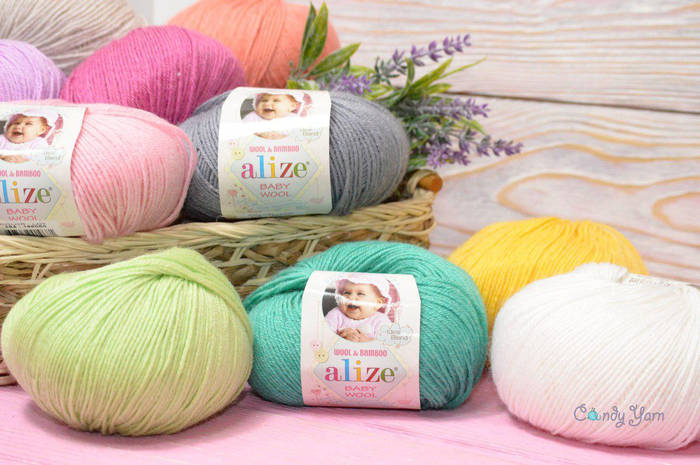 Купити Alize Baby Wool, Тала вода №52, ціна 48.99 грн - Prom.ua (ID ...