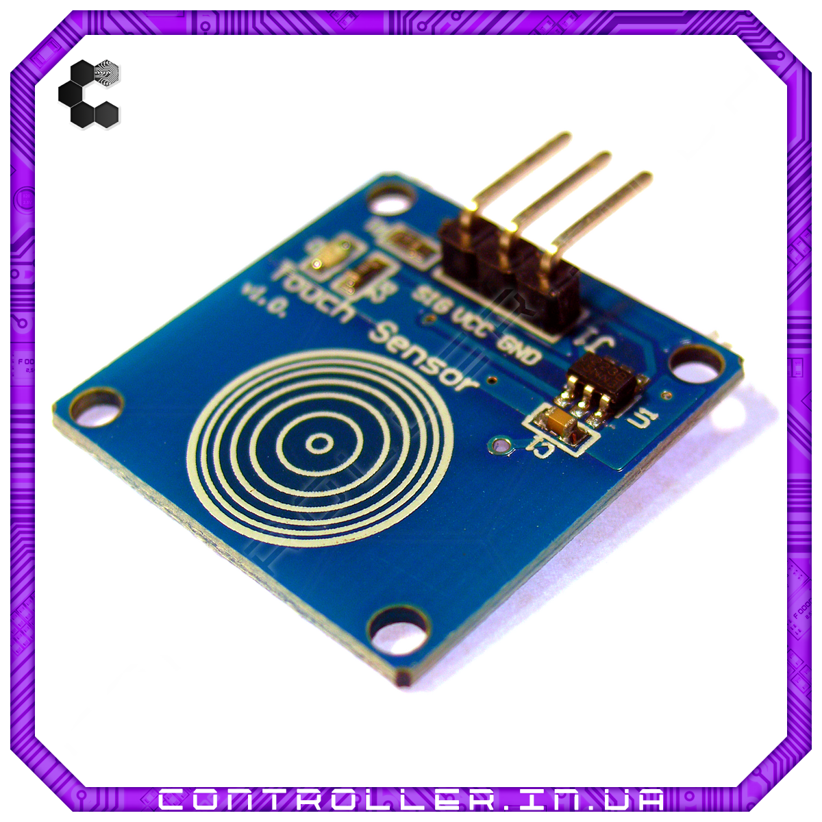 Купити TTP23B - сенсорна емкольна кнопка