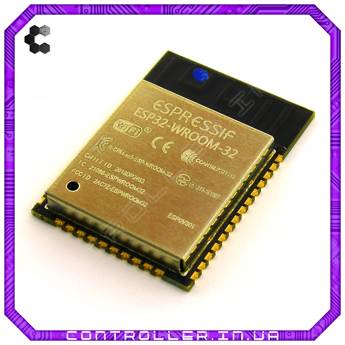 Модуль ESP32-WROOM-32 16Мб Wi-Fi Bluetooth — Купить Недорого на Bigl.ua ...