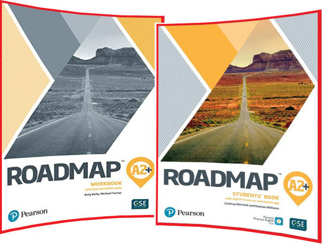 Roadmap А2+. Student's+Workbook. Комплект книг з англійської мови. Підручник+Зошит. Pearson (ID ...