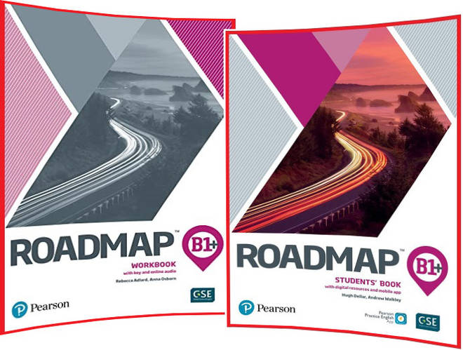 Roadmap В1+. Student's+Workbook. Комплект книг з англійської мови. Підручник+Зошит. Pearson (ID ...