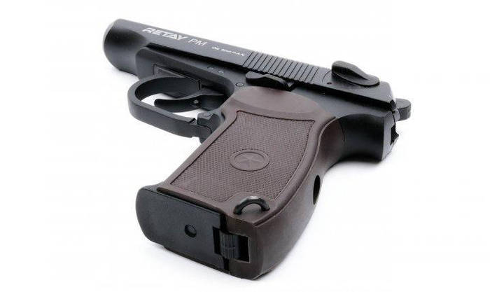 Купить Стартовый пистолет Макарова ПМ Retay PM под холостой патрон 9мм ...