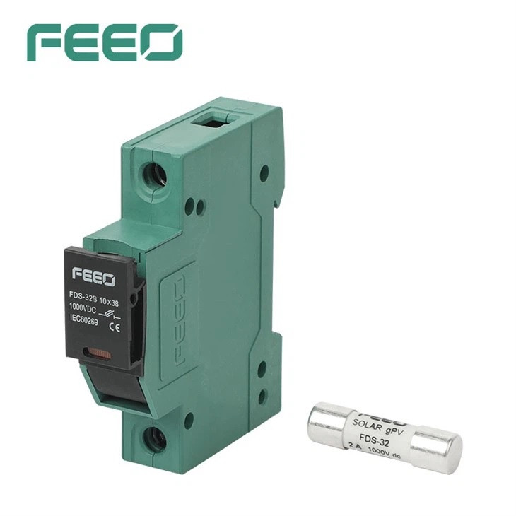 Запобіжник FEEO FDS-32, 10x38 gPV 1100V (33kA) з тримачем / роз ...