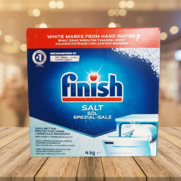 Купить Соль для посудомоечных машин Finish, 4 кг, цена 240 грн — Prom ...