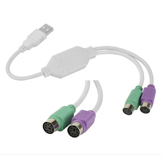 Купить Переходник USB(штекер)/PS/2(разъем), цена 189 грн — Prom.ua (ID ...
