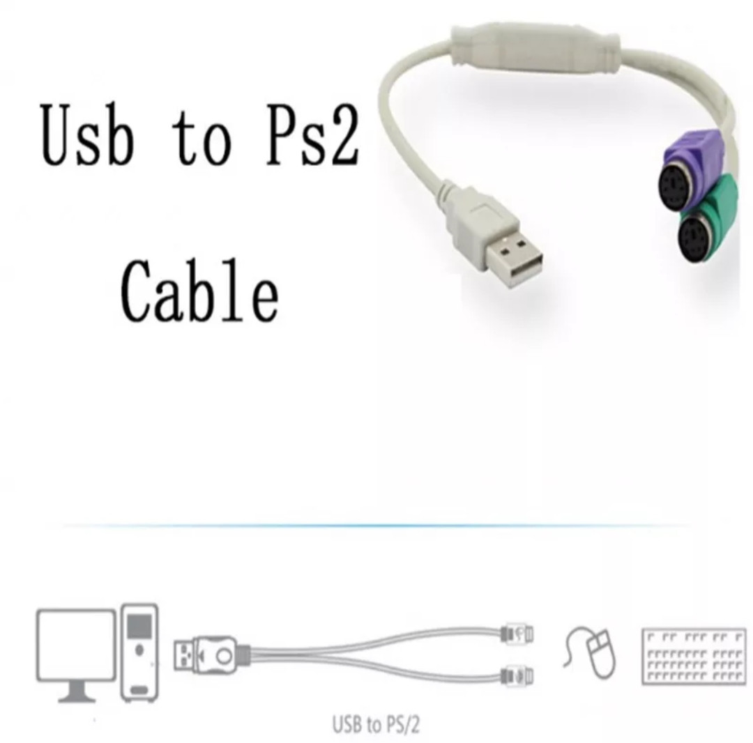 Купить Переходник USB(штекер)/PS/2(разъем), цена 189 грн — Prom.ua (ID ...