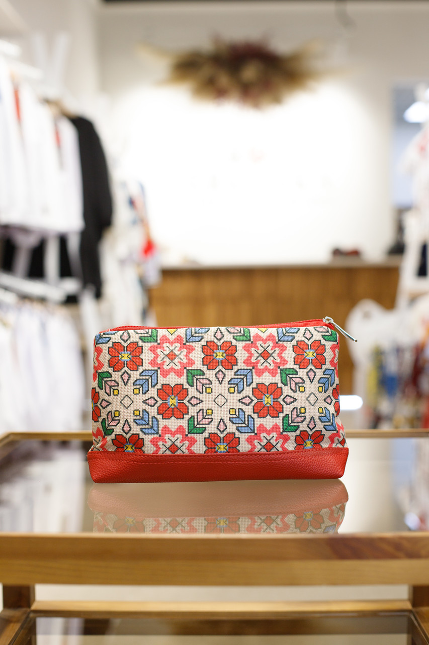 Косметичка Lovely Квітковий орнамент продаж ціна у Хмельницькому