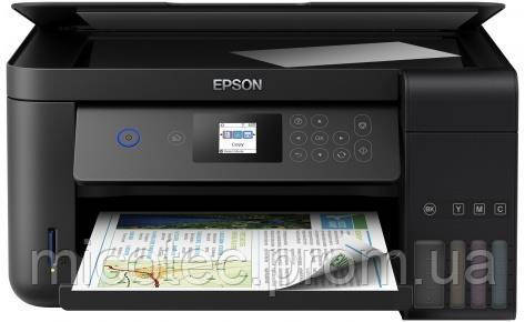 БФП Ink Color A4 Epson EcoTank L4160 33_15 Ppm Duplex USB Wi-Fi 4 Inks ...