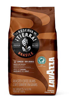 Кава в зернах LavAzza Itierra Brasile Premium Blend 100% Fraбіка 1 кг ...