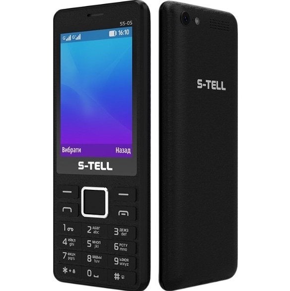Телефон S-TELL S5-05 BLACK (ID#1786495073), цена: 921 ₴, купить на Prom.ua