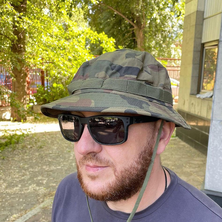 Панама Helikon-Tex® CPU® Hat - PolyCotton Ripstop - PL Woodland: продаж ...