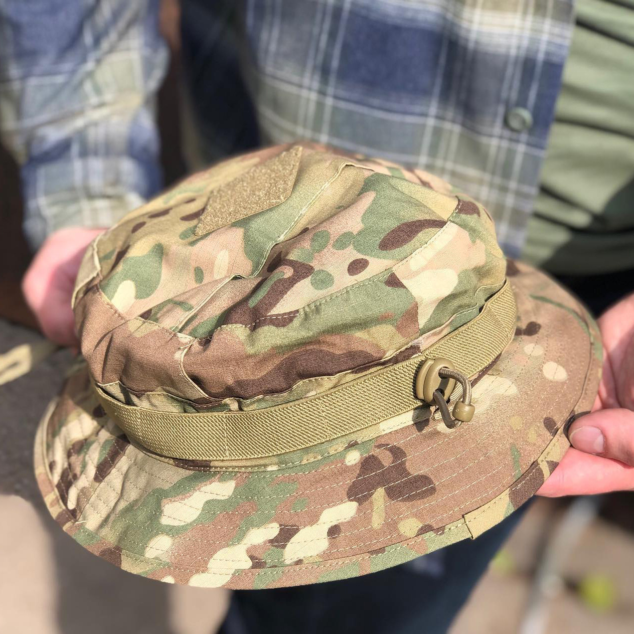 Панама Helikon-Tex® CPU® Hat - PolyCotton Ripstop - Camogrom®: продажа ...