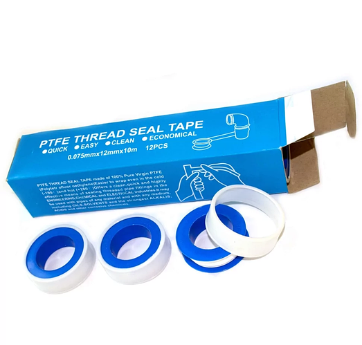 Купити Фум Стрічка (12мм x 0,075мм x 10м) PTFE THREAD SEAL TAPE, ціна ...