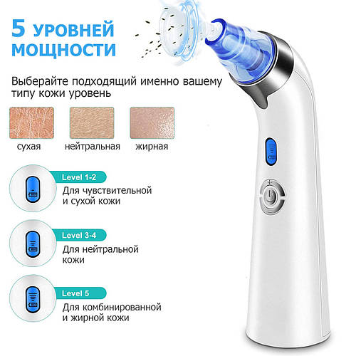 Купить Вакуумный очиститель пор для лица - Blackhead Remover BD9 вакуум ...