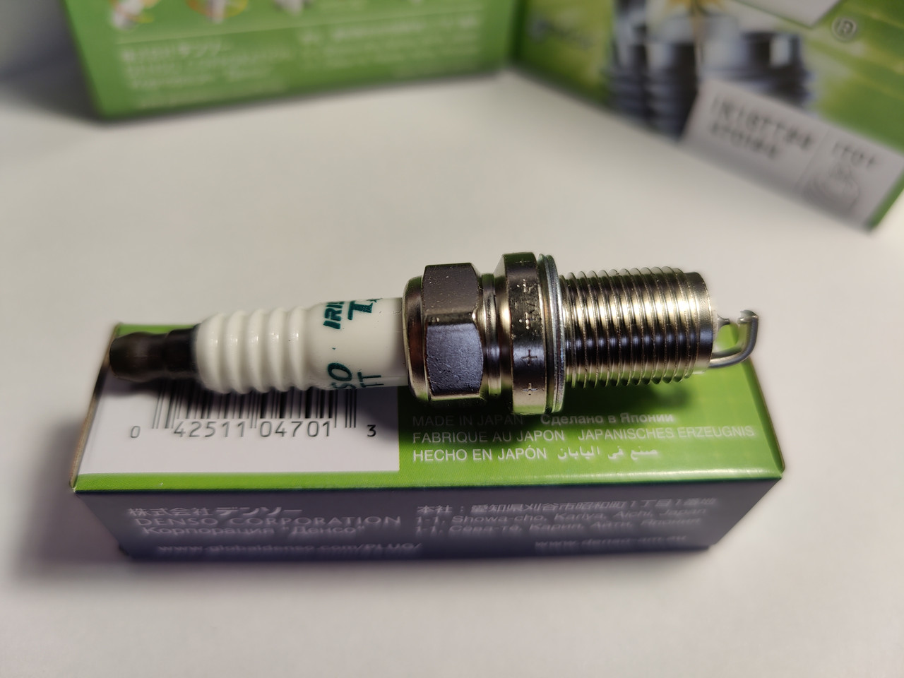 Иридиевые свечи зажигания DENSO Iridium TT - IK16TT (4701) (ID ...