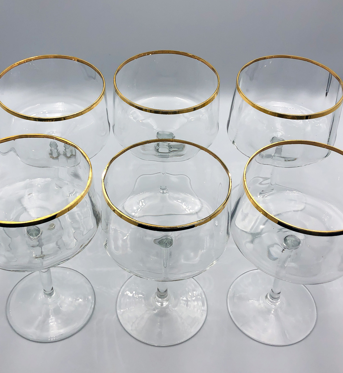 Купити Келихи для вина кришталь позолота вінтаж антикваріат німеччина бокали ціна 280 грн