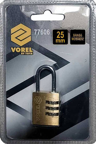 Купити Замок Кодовий Навісний Латунний 25 мм Для Поштової Скриньки (77606), ціна 245 ₴ - Prom.ua ...