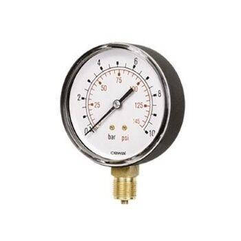 Манометр вертикальний Cewal Ø50 1/4 , 16 бар 91453511. (ID#1787883705), цена: 259 ₴, купить на ...