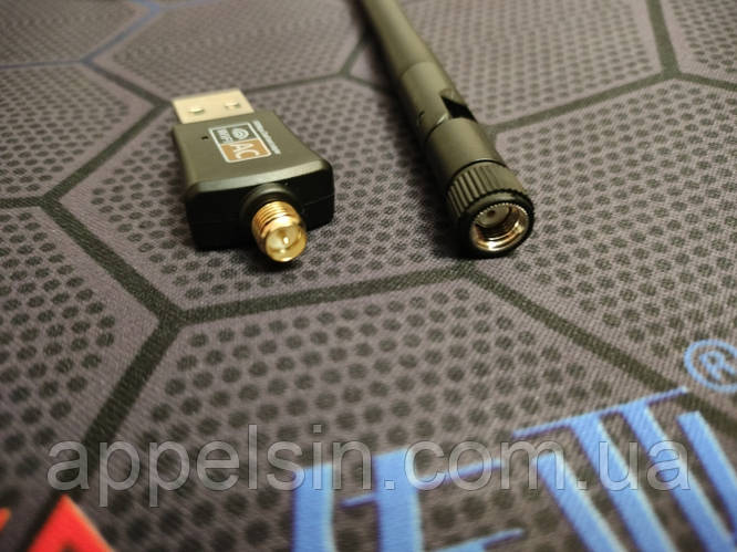 Купить Двухдиапазонный USB WiFi адаптер RTL8811 2.4GHz/5GHz,600Mbit ...