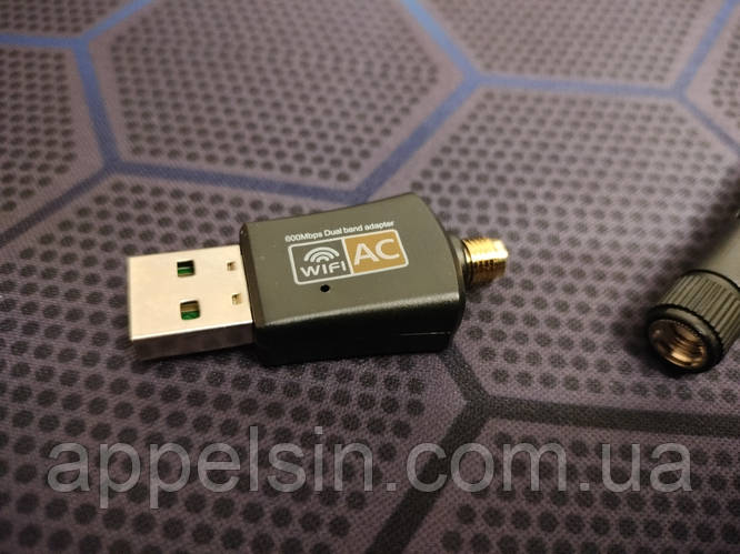 Купить Двухдиапазонный USB WiFi адаптер RTL8811 2.4GHz/5GHz,600Mbit ...