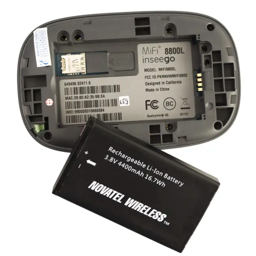 Купить Портативный 4G/LTE Wi-Fi роутер Novatel MiFi 8800L OEM (LTE Cat ...