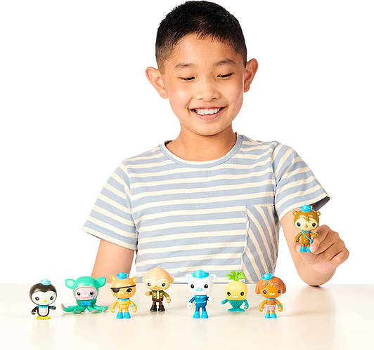 Octonauts набір фігурок октонавти Above&Beyond Octo-Crew Figure 8 Pack ...