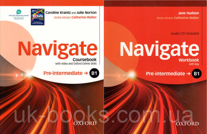 Підручник та зошит Navigate Pre-Intermediate B1 Coursebook + workbook ...