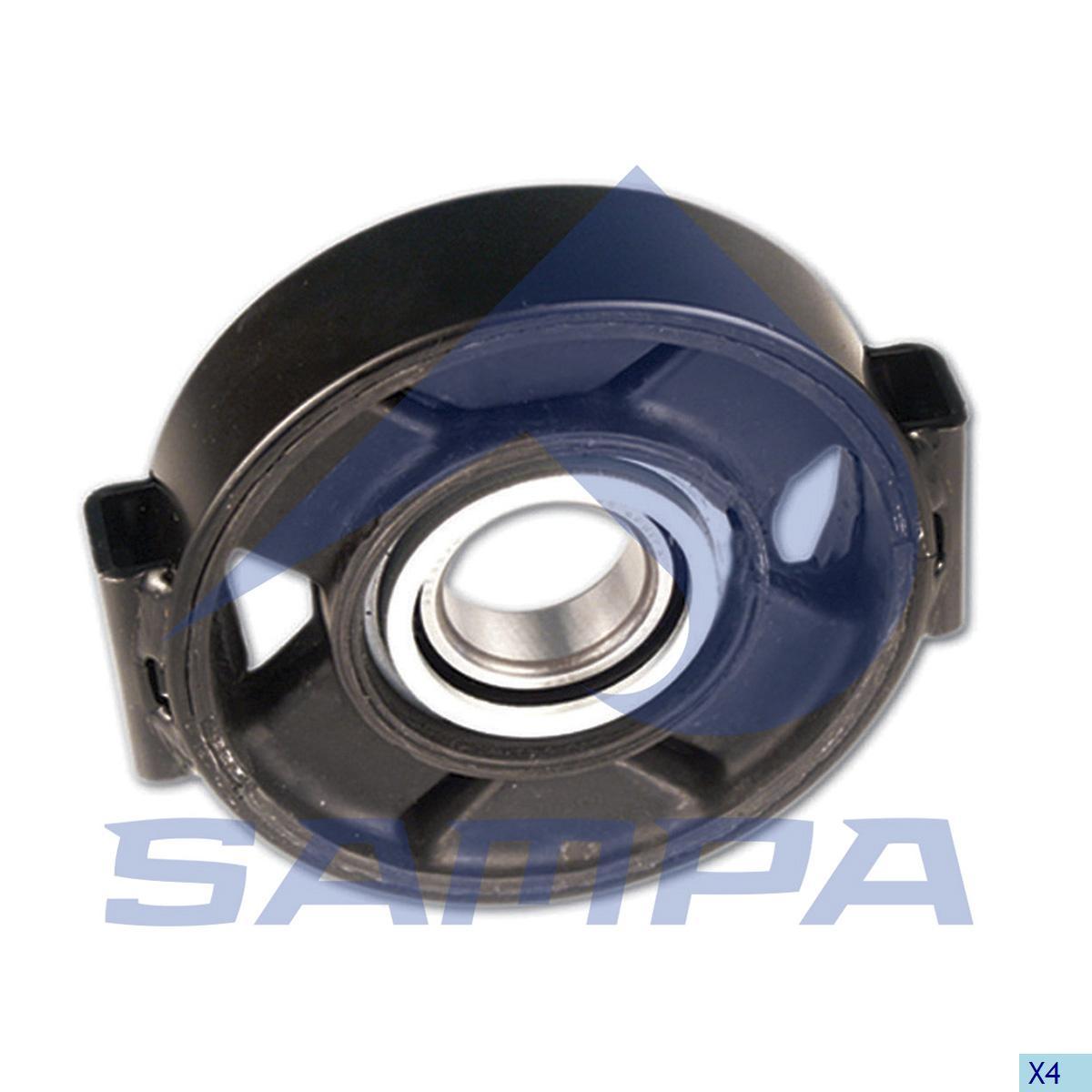 Купить Опора вала кардан. (подвесной подшипник) MERCEDES (пр-во Sampa ...