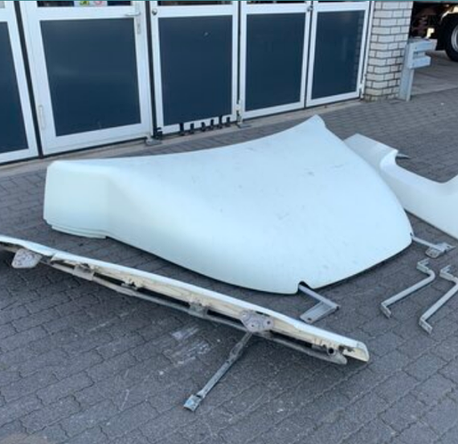 Спойлер кабіни верхній б/в RENAULT PREMIUM (5001864717) оригінал (ID ...