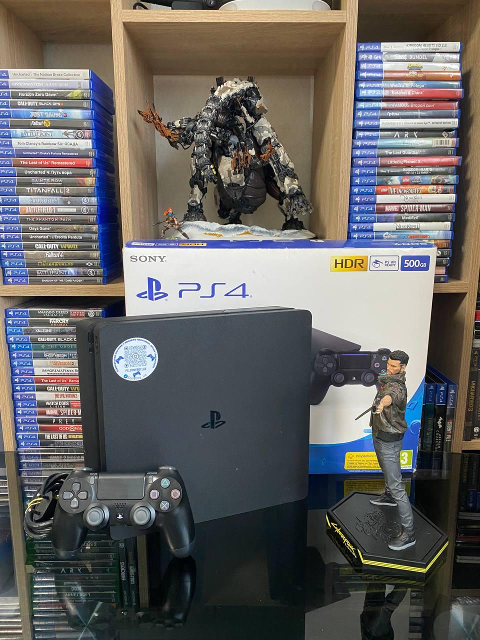 Купити Приставка Playstation 4 Slim 500 ГБ, вітринна ps4, плейстейшн ...