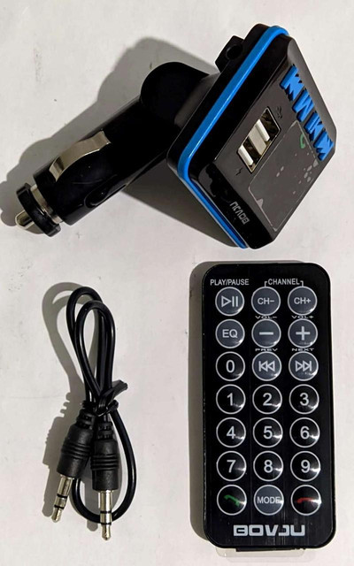 FM Modulator Bluetooth Black-Blue — Купить Недорого на Bigl.ua (1769663788)