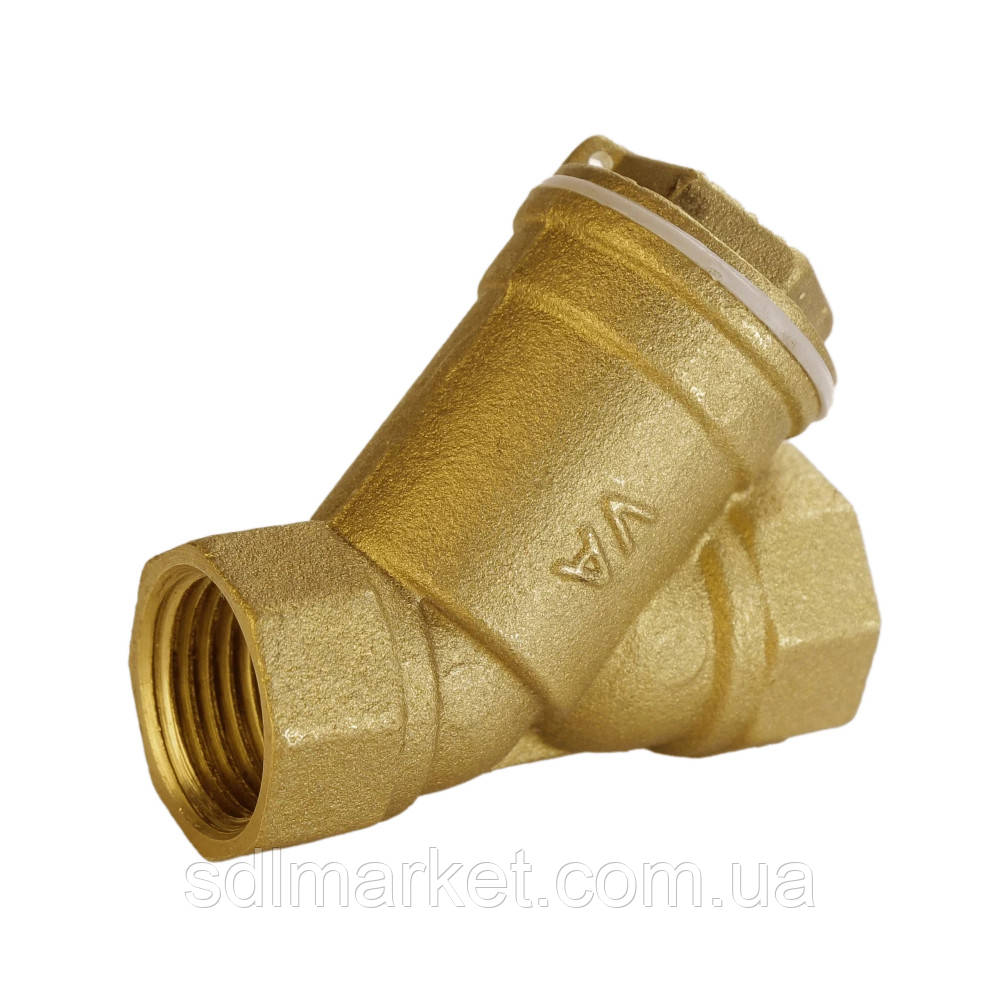 Купить Фильтр грубой очистки латунный 1/2 ВР х 1/2 ВР литейный Б3301А ...