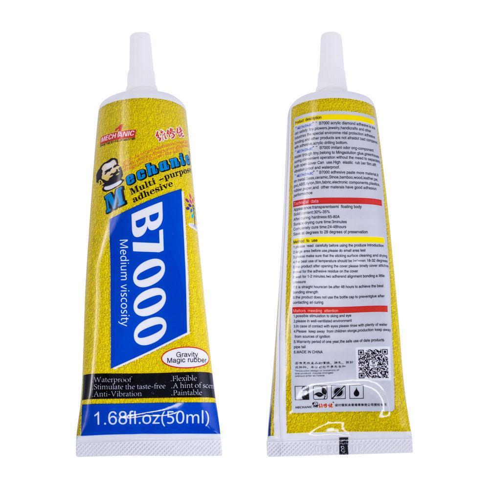 Клей Силиконовый MECHANIC B7000 в тюбике с дозатором 50ml (ID ...