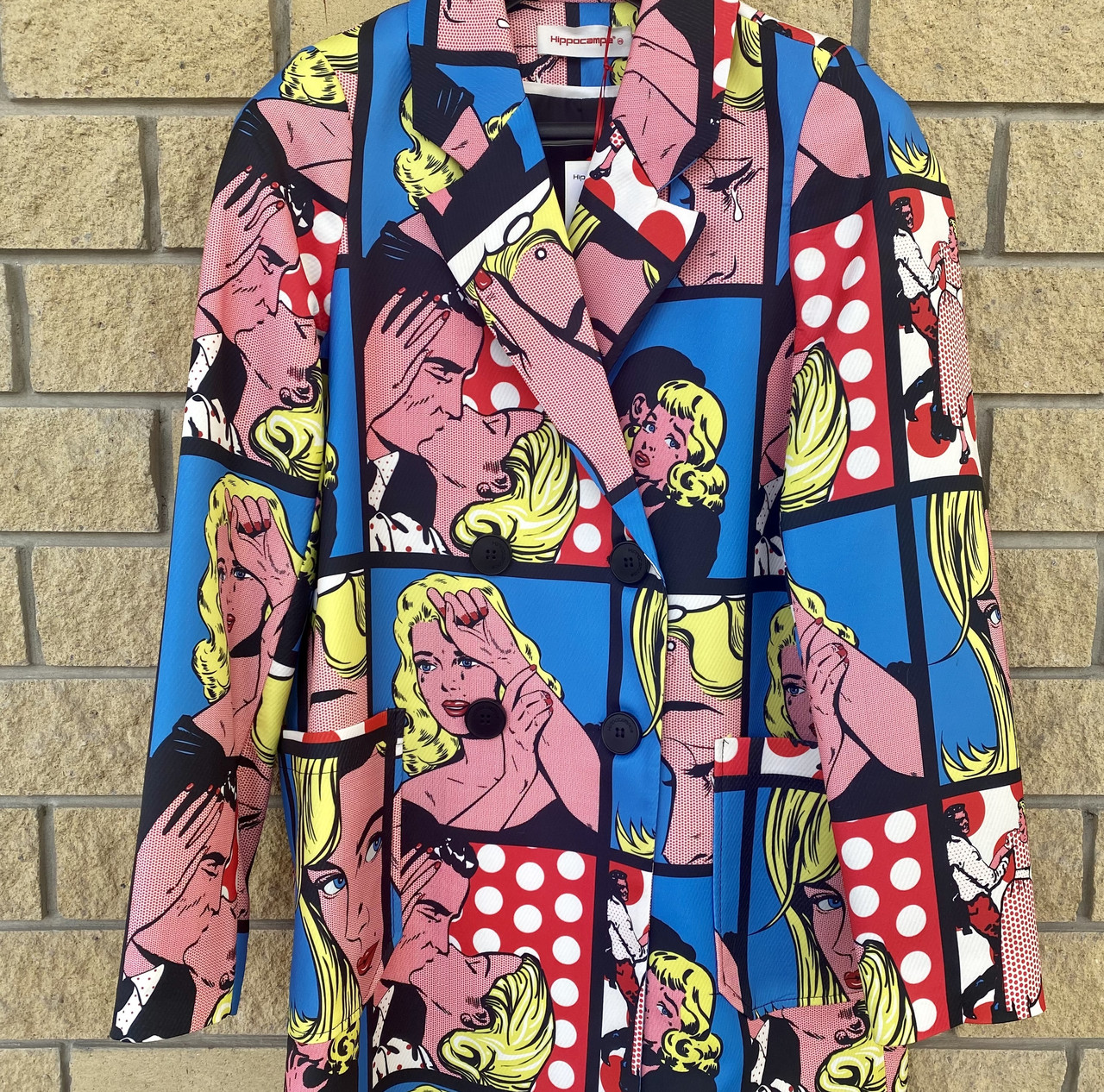 Купити Тренч Поп-Арт французький бренд HIPPOCAMPE,розмір 40(L ...