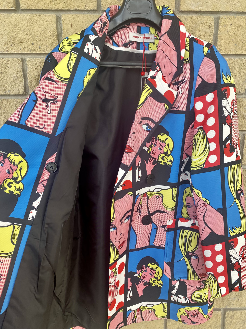 Купити Тренч Поп-Арт французький бренд HIPPOCAMPE,розмір 40(L ...