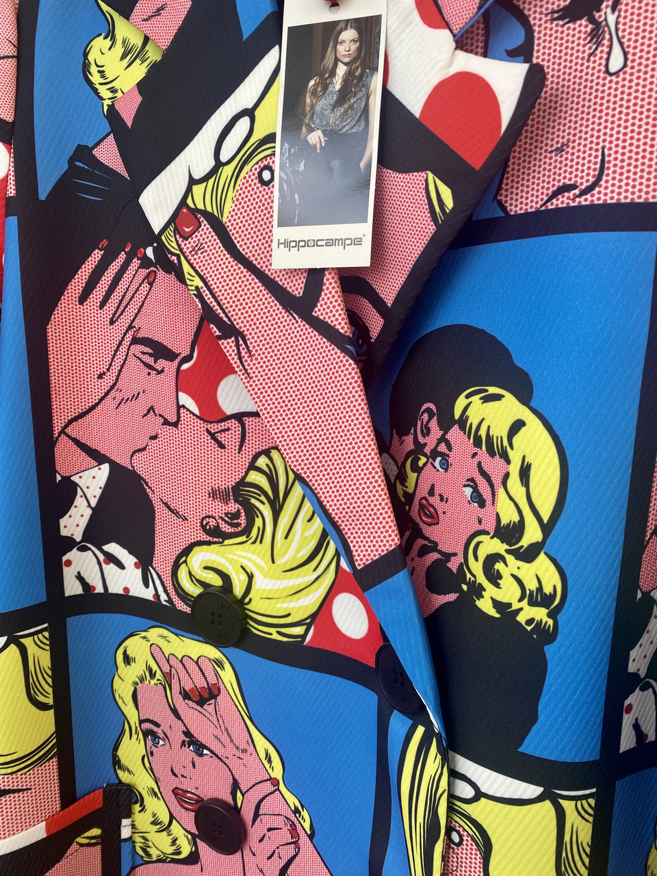 Купити Тренч Поп-Арт французький бренд HIPPOCAMPE,розмір 40(L ...